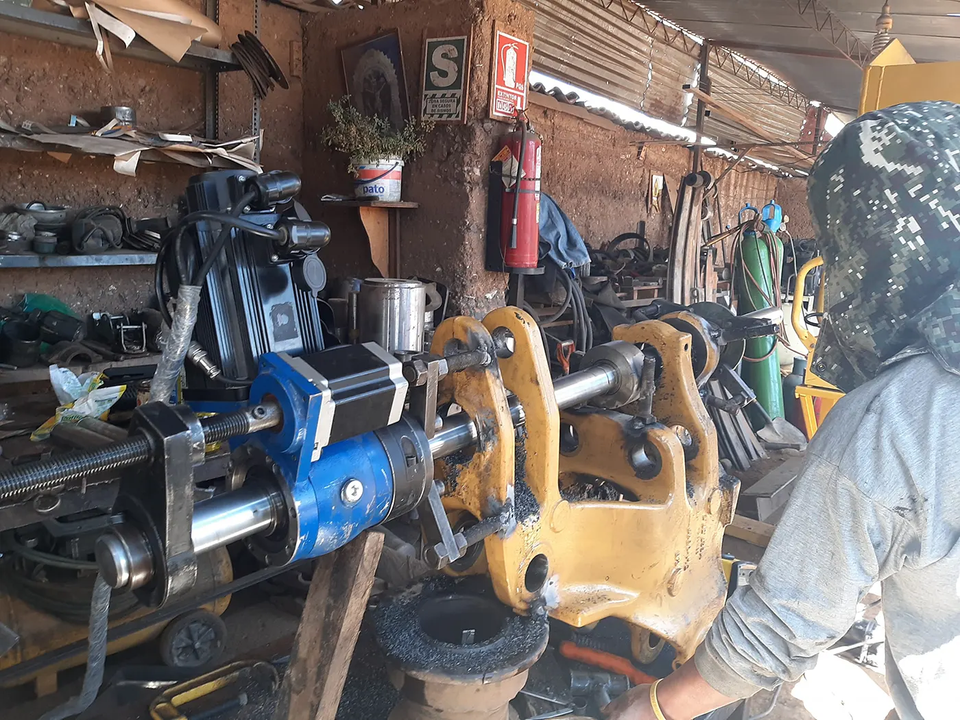 SLB50 Powerful Portable Line Boring Welding Machine | EZLINK Portable ...